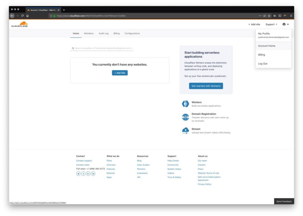 Steps to Creating & Sharing New Cloudflare Accounts • Austin Web & Design
