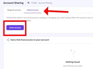 Adding Delegate Access to Your Hostinger Account • Austin Web & Design